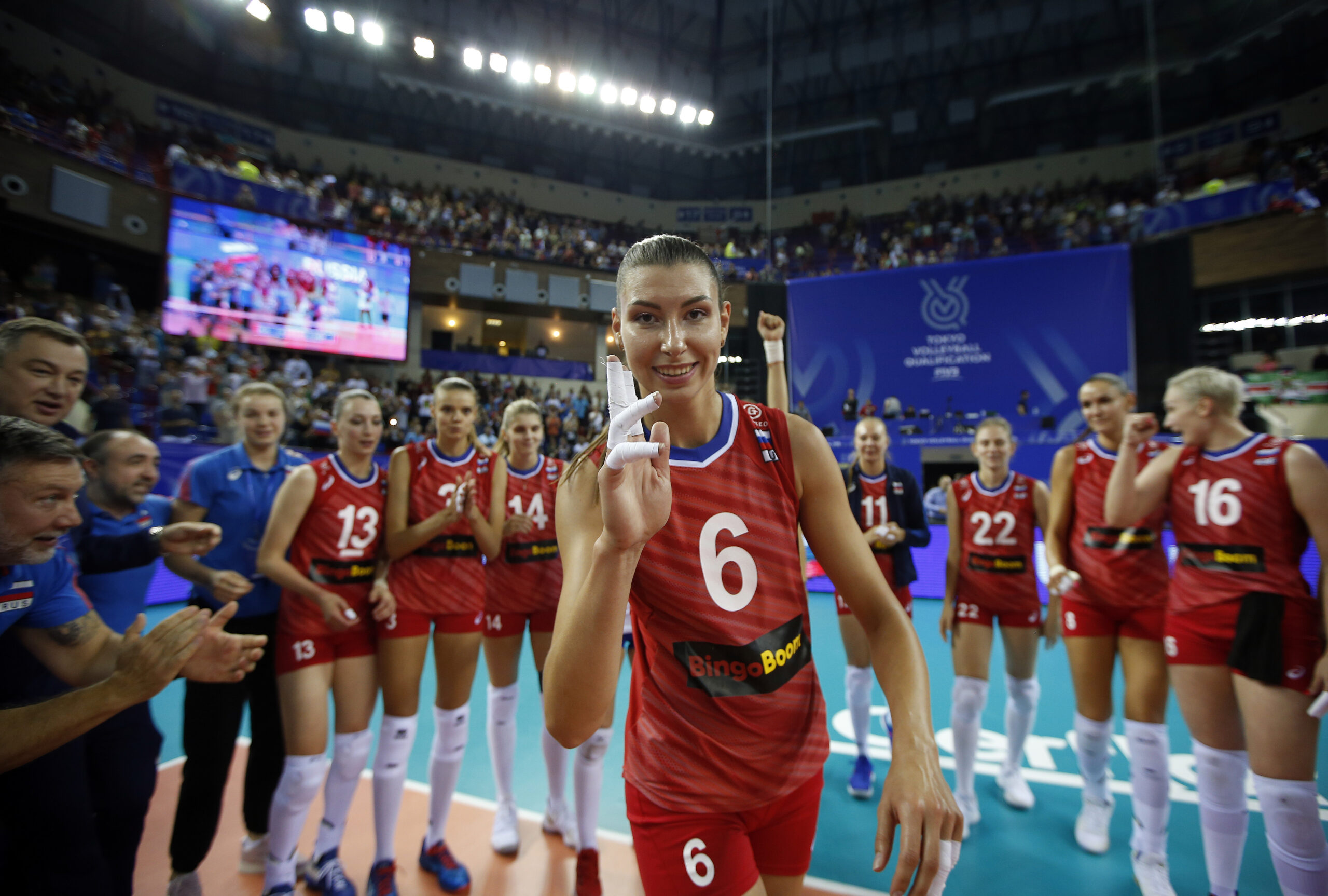 Irina Koroleva both focused and emotional – FIVB