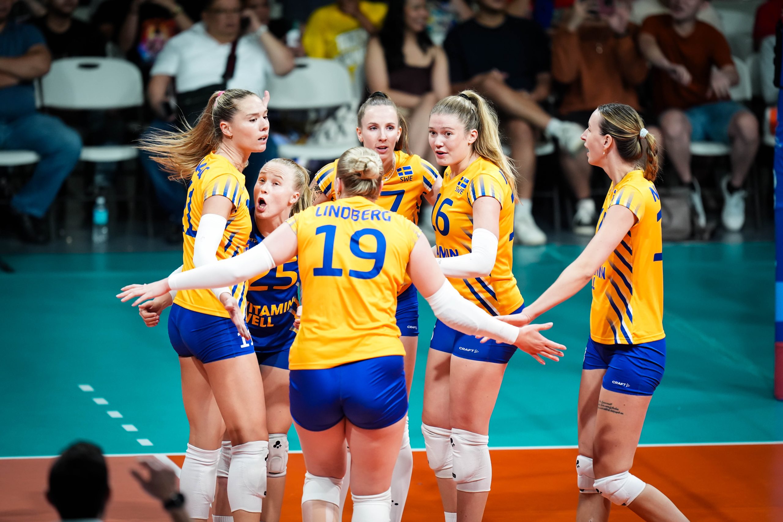 Sweden set for smashing World Championship debut – FIVB